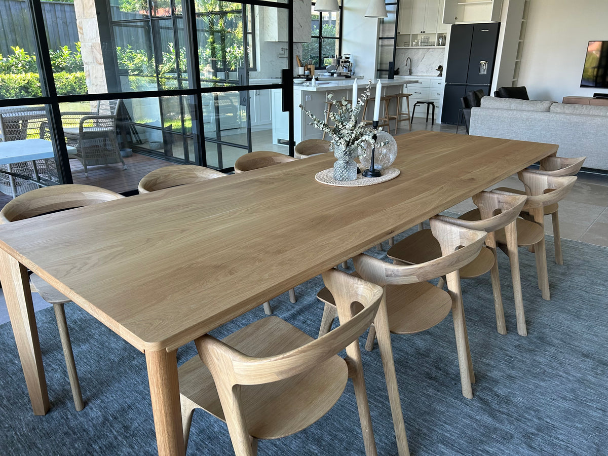 Flow Dining Table - POR– Oishi Furniture & Homewares