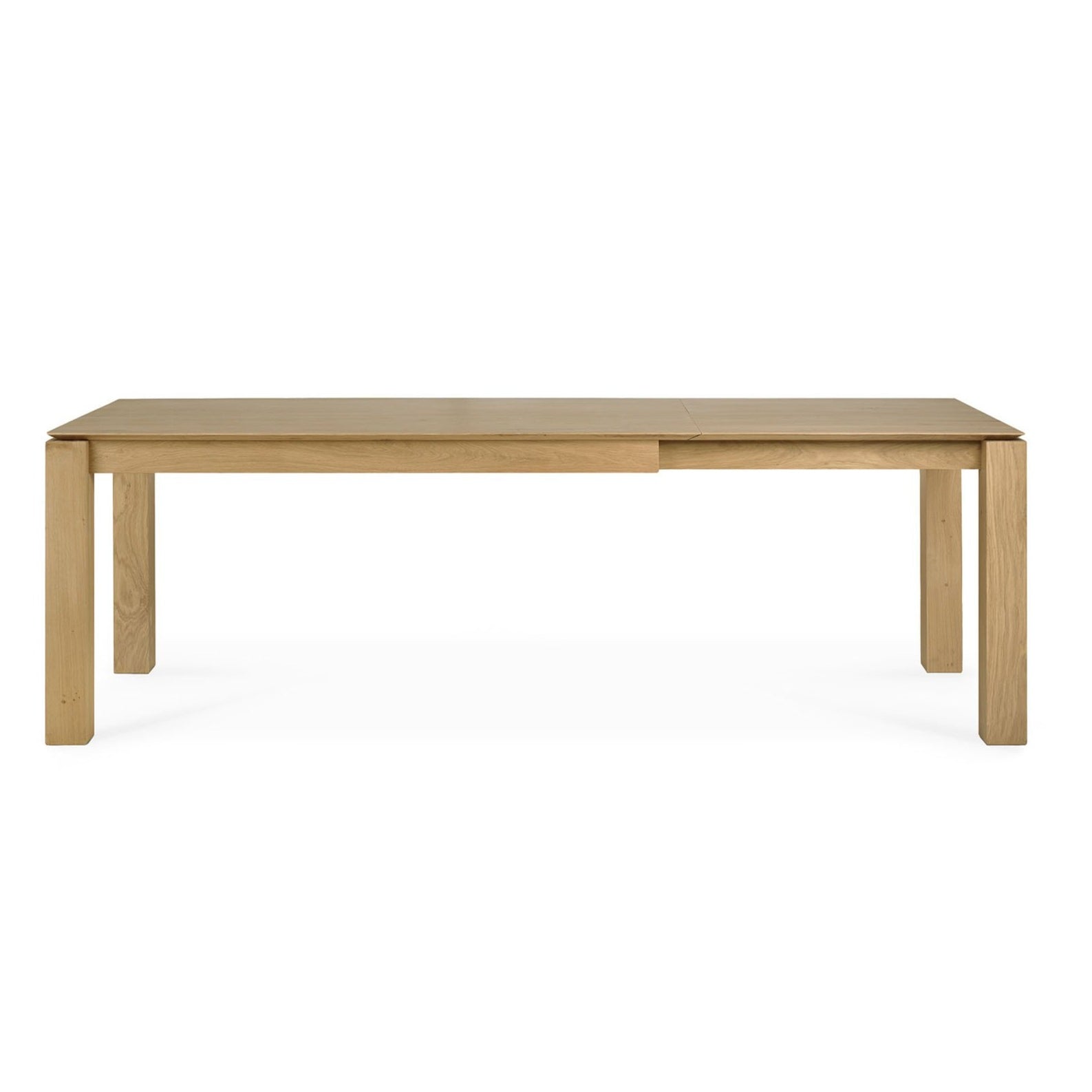 Ethnicraft Oak Slice extendable dining table, 160-240/90/76– Oishi Furniture & Homewares